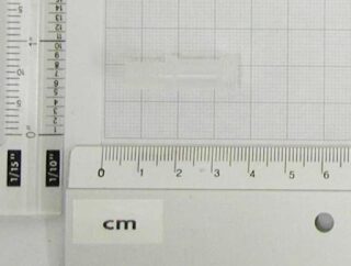 Salt bridge reference electrode body