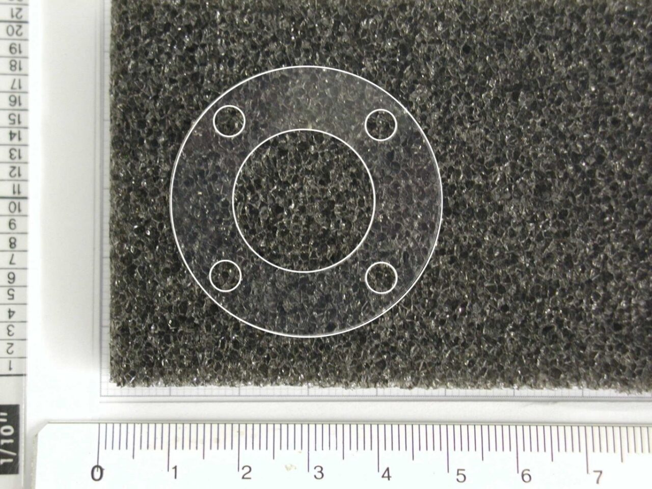 Spacer for VT-03 flow cell with 25 µm thickness pk 1