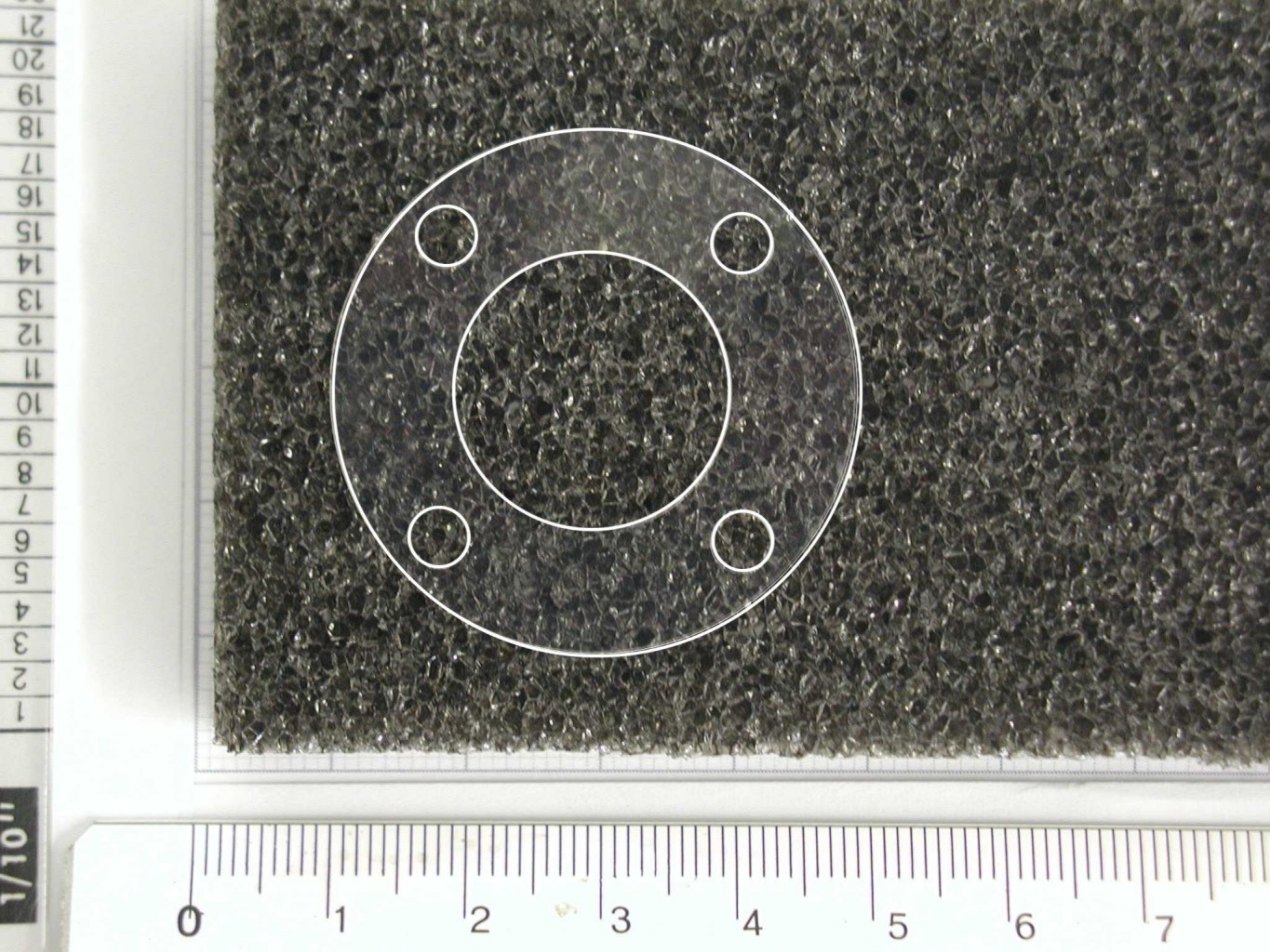 Spacer for VT-03 flow cell with 25 µm thickness pk 1