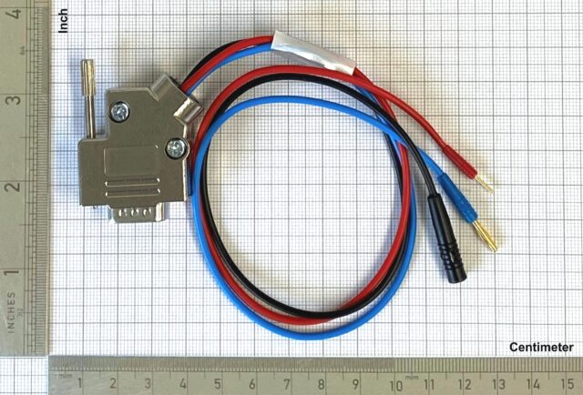 Flow cell cable for DECADE Elite and DECADE Lite detectors