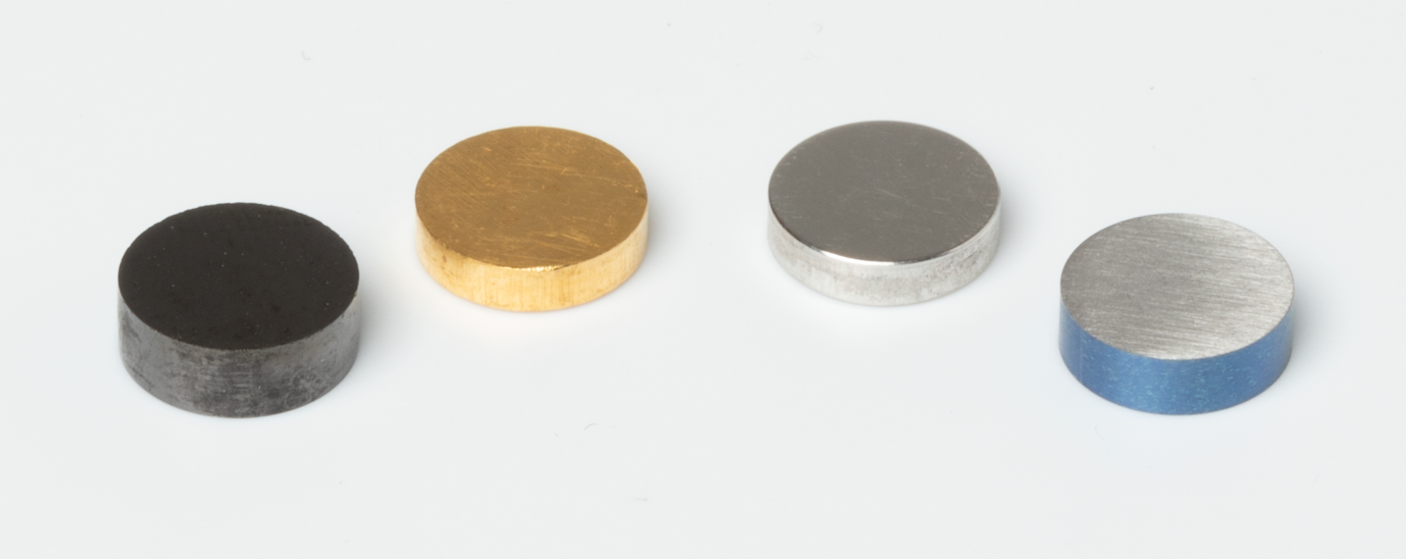 Gold working electrode disc for FlexCell